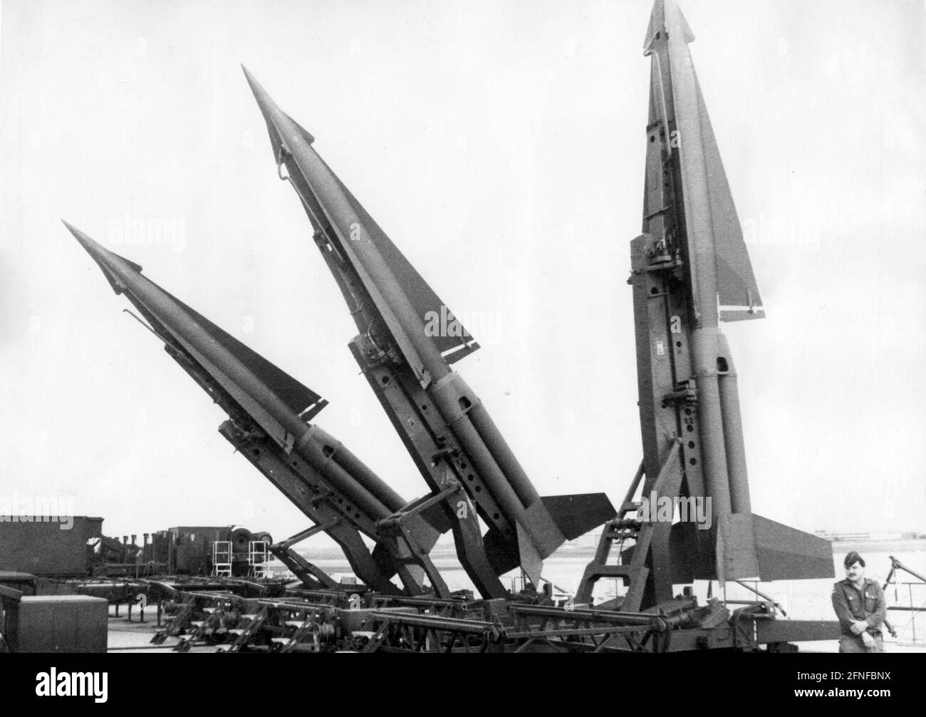 Nike missile air defense Schwarzweiß-Stockfotos und -bilder - Alamy