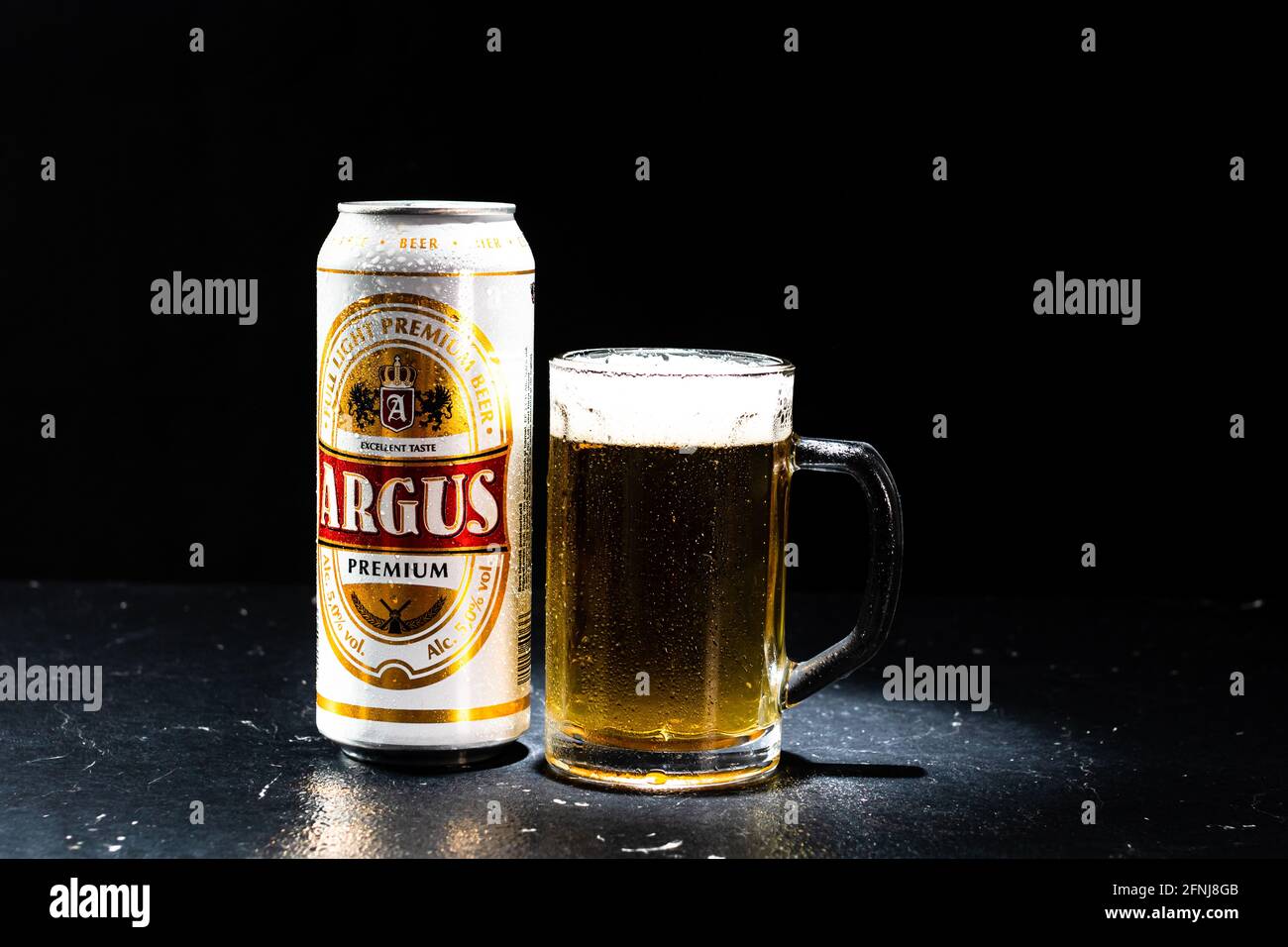 Argus bierdose -Fotos und -Bildmaterial in hoher Auflösung – Alamy