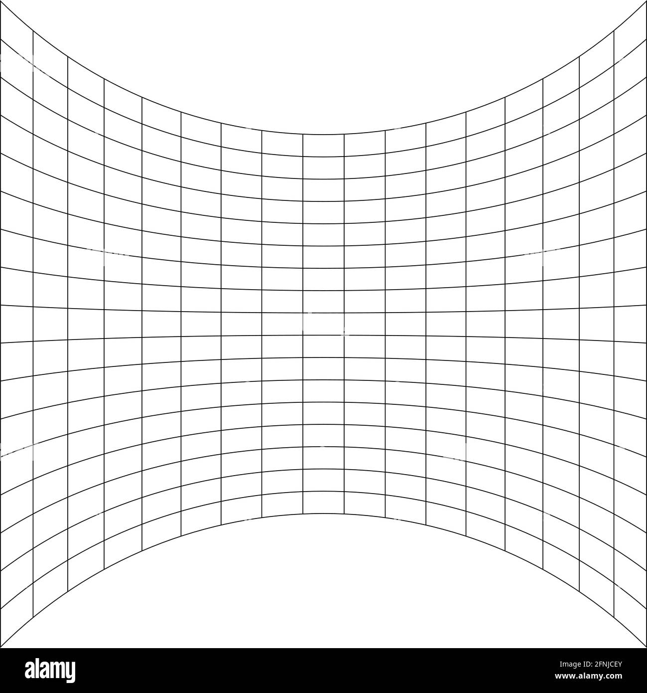 Gitter, Netz, Gitter, Gitter mit Verzerrungseffekt, Verformungseffekt ...