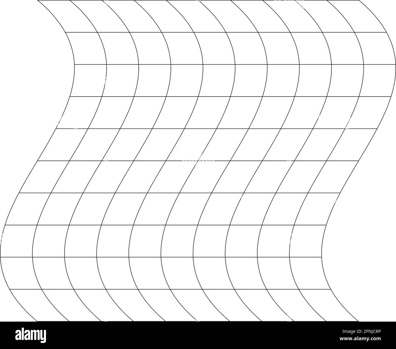 Gitter, Netz, Gitter, Gitter mit Verzerrungseffekt, Verformungseffekt ...