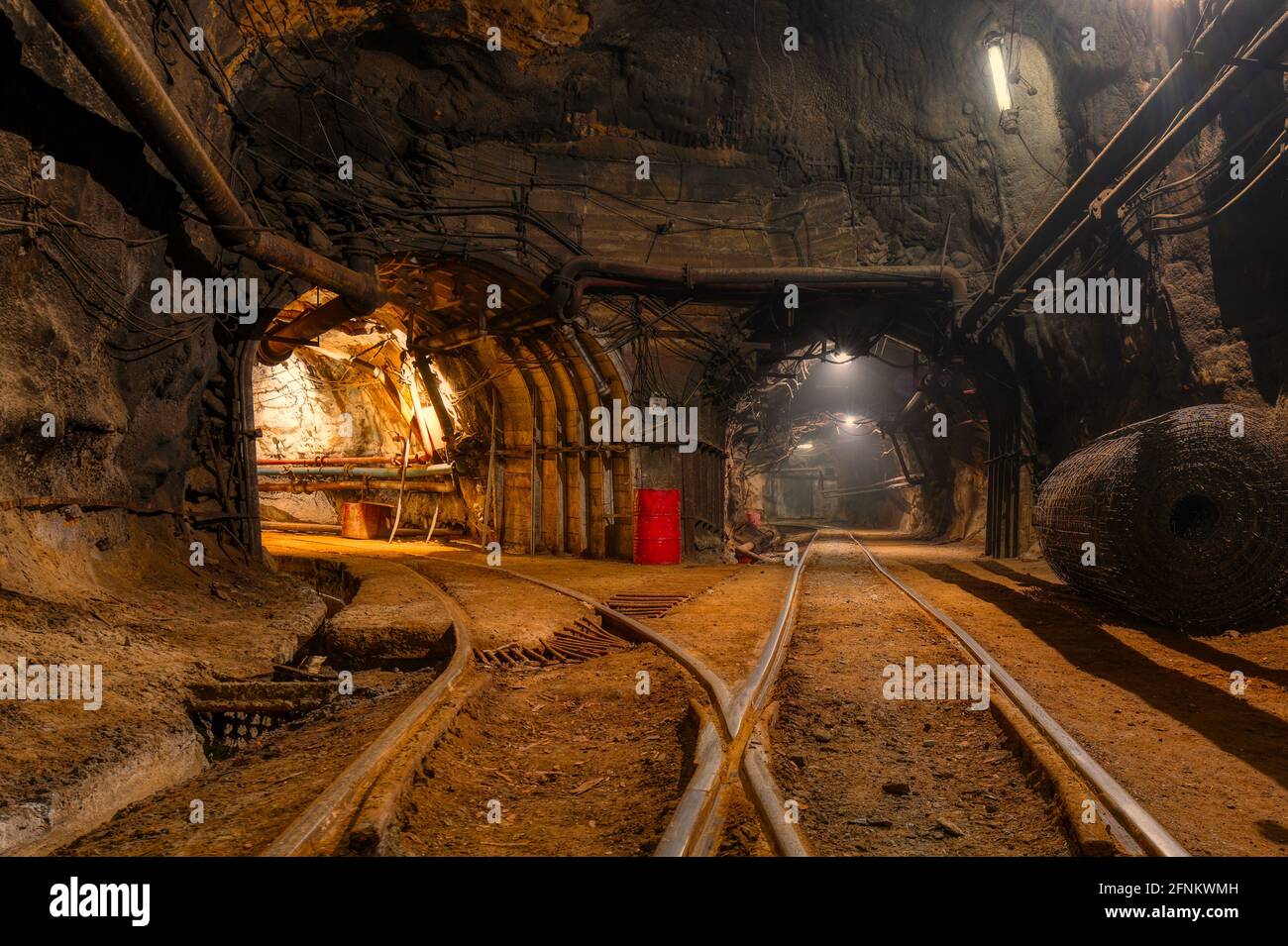 Coal mining tunnel -Fotos und -Bildmaterial in hoher Auflösung – Alamy