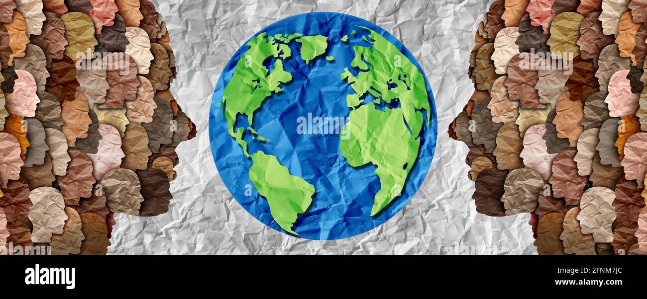 Internationale Vielfalt oder Tag der Erde und internationale Weltkultur ...