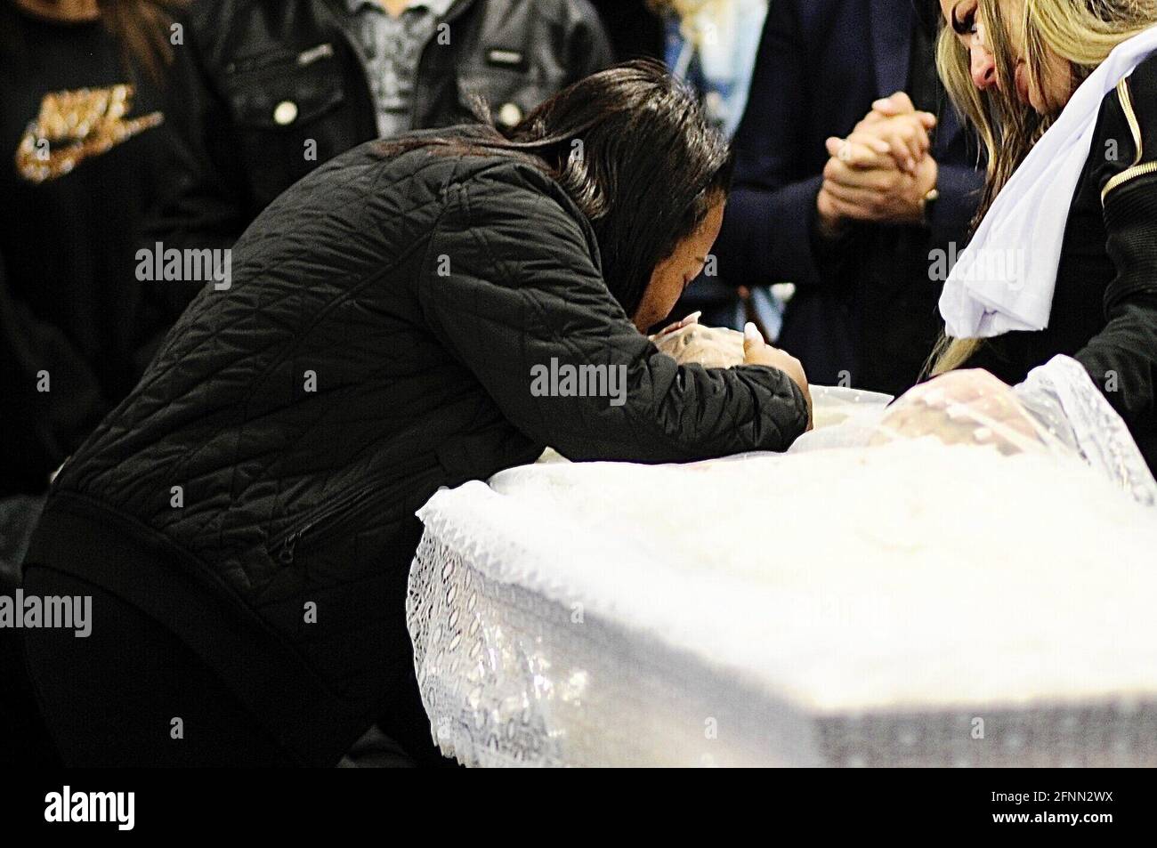 Sao Paulo, Sao Paulo, Brasilien. Mai 2021. (INT) Beerdigung des ...