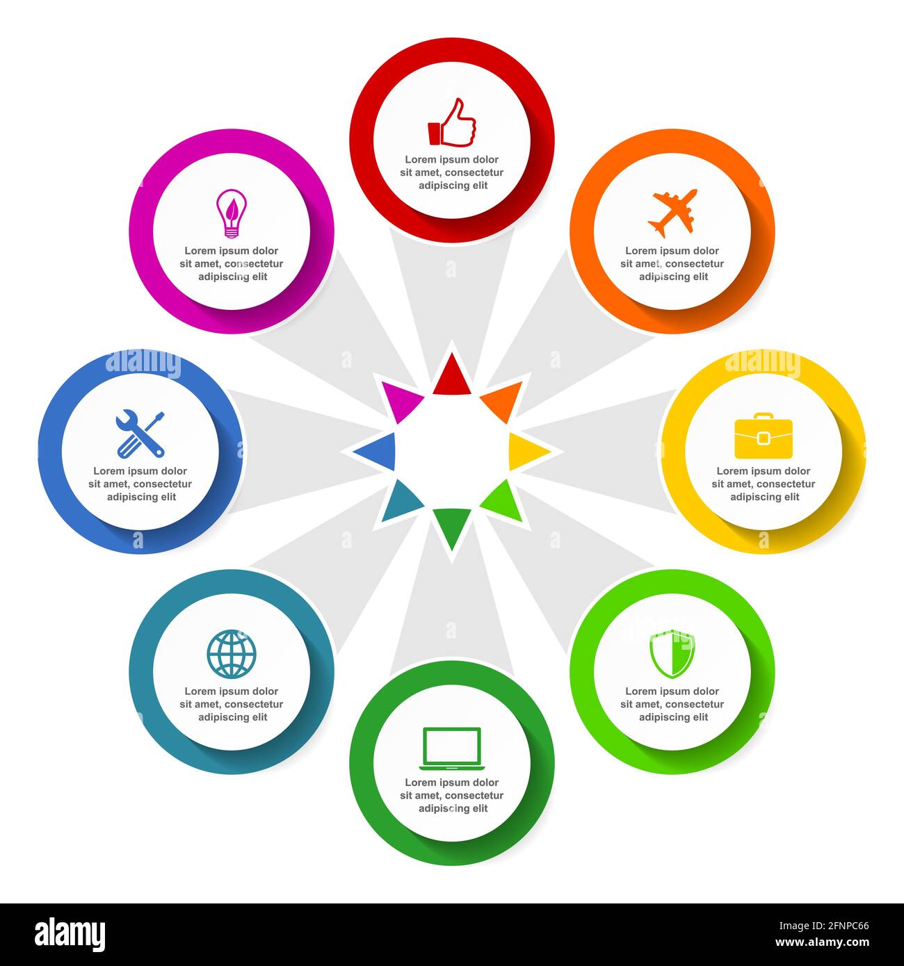 Infografik vector Template für Präsentation, Grafik, Diagramm, Grafik ...