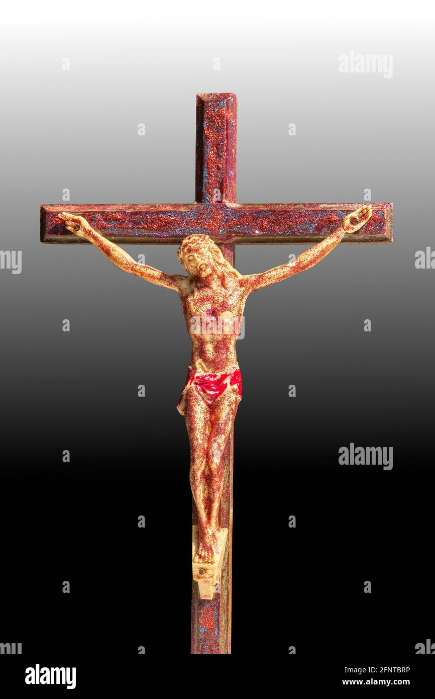Jesus kreuz krone strahlen -Fotos und -Bildmaterial in hoher Auflösung – Alamy