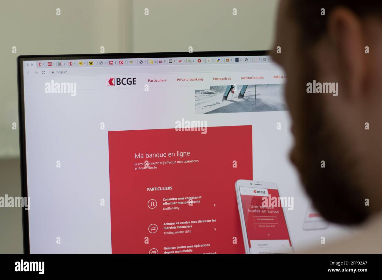 Banque cantonale de geneve logo -Fotos und -Bildmaterial in hoher ...