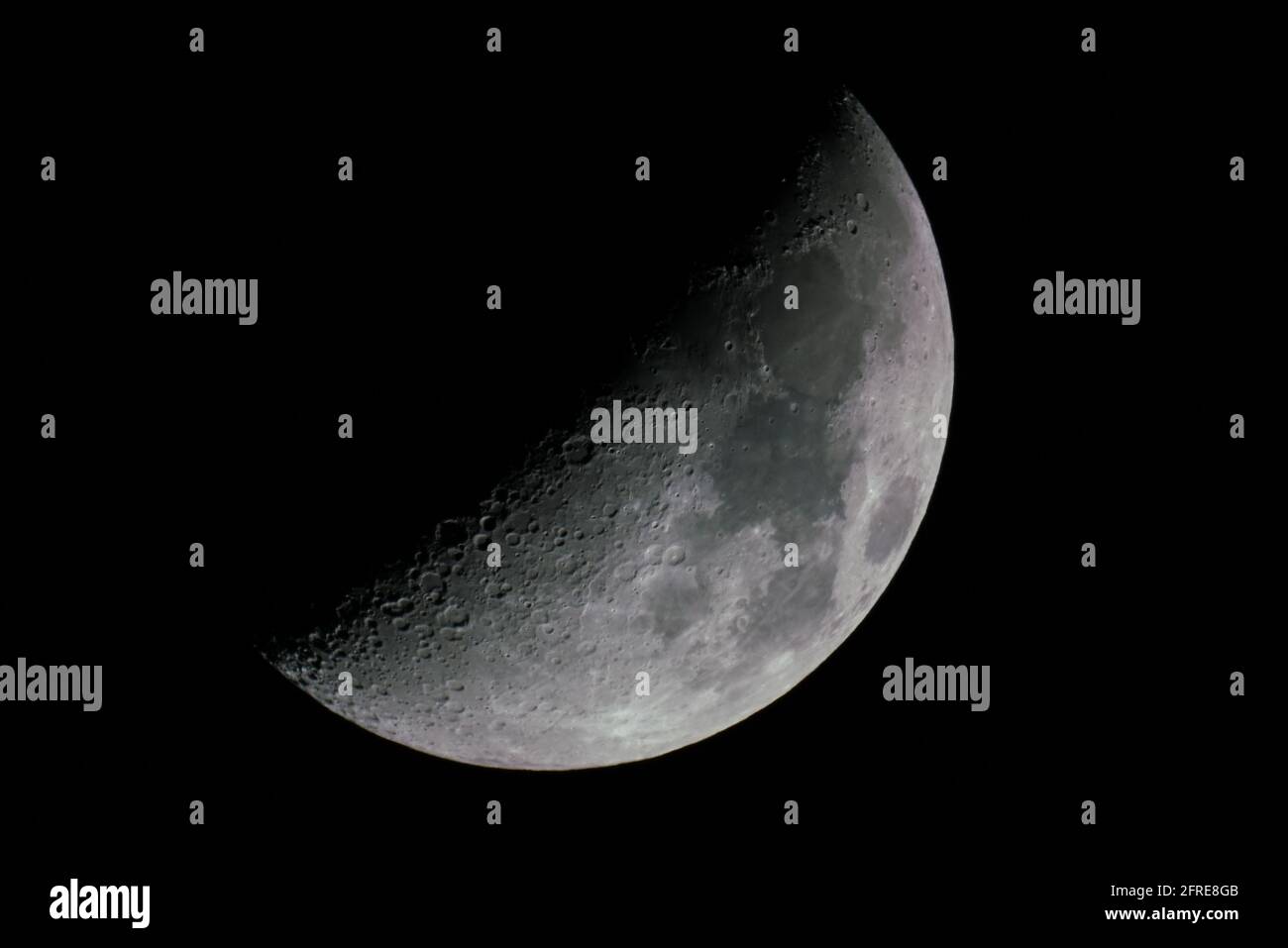 Half Moon Night Astrology Stockfotos und -bilder Kaufen - Alamy