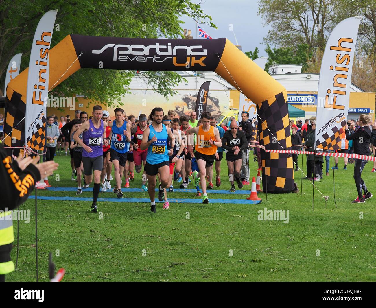 Sheerness, Kent, Großbritannien. Mai 2021. Sheppey Island Run: Rund 600 ...