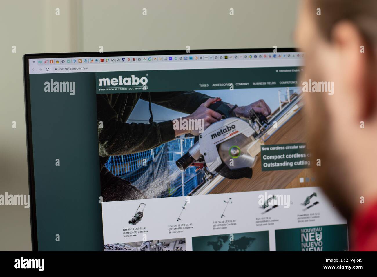 Metabo logo -Fotos und -Bildmaterial in hoher Auflösung – Alamy