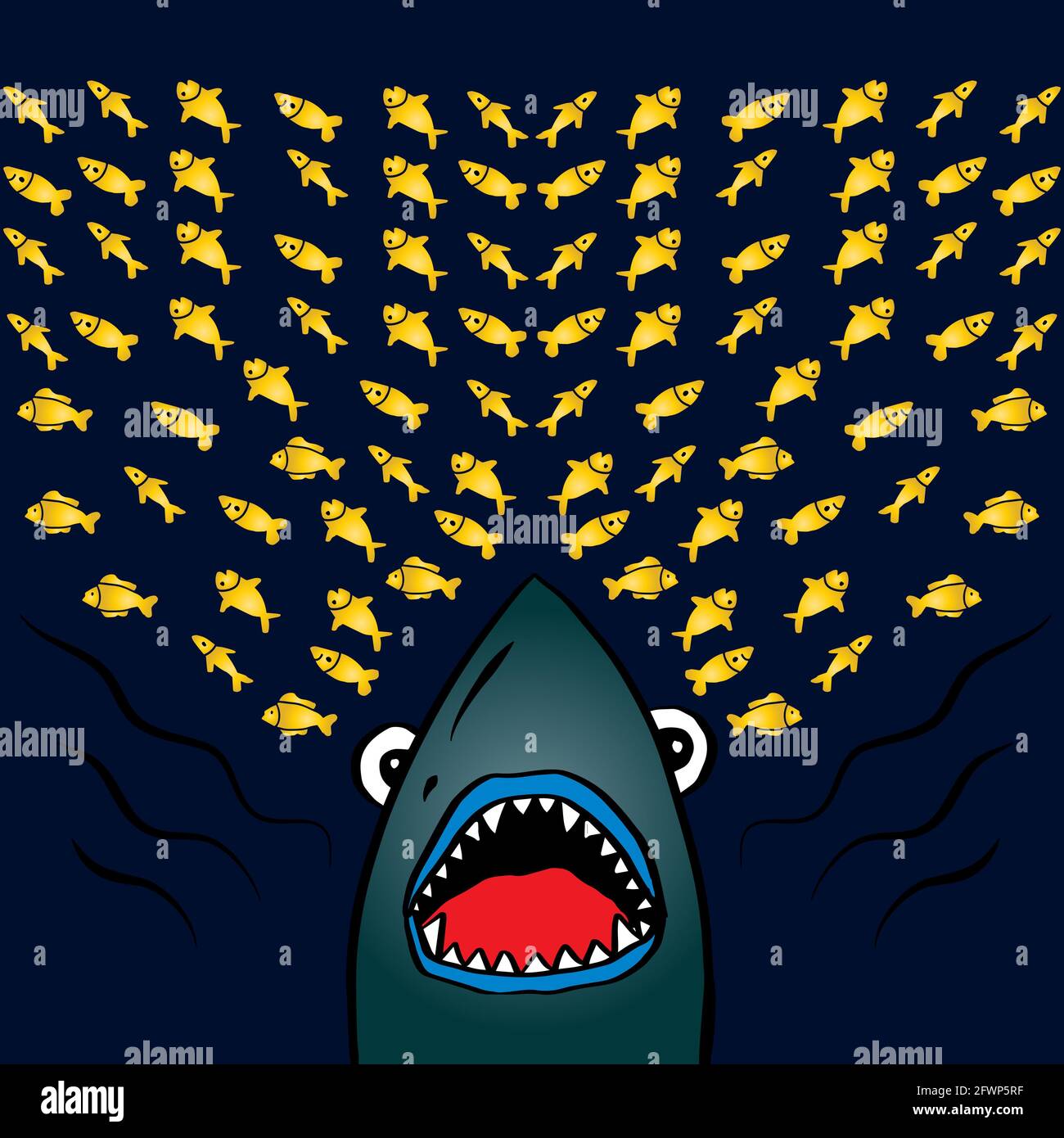 Cute shark cartoon animal -Fotos und -Bildmaterial in hoher Auflösung ...