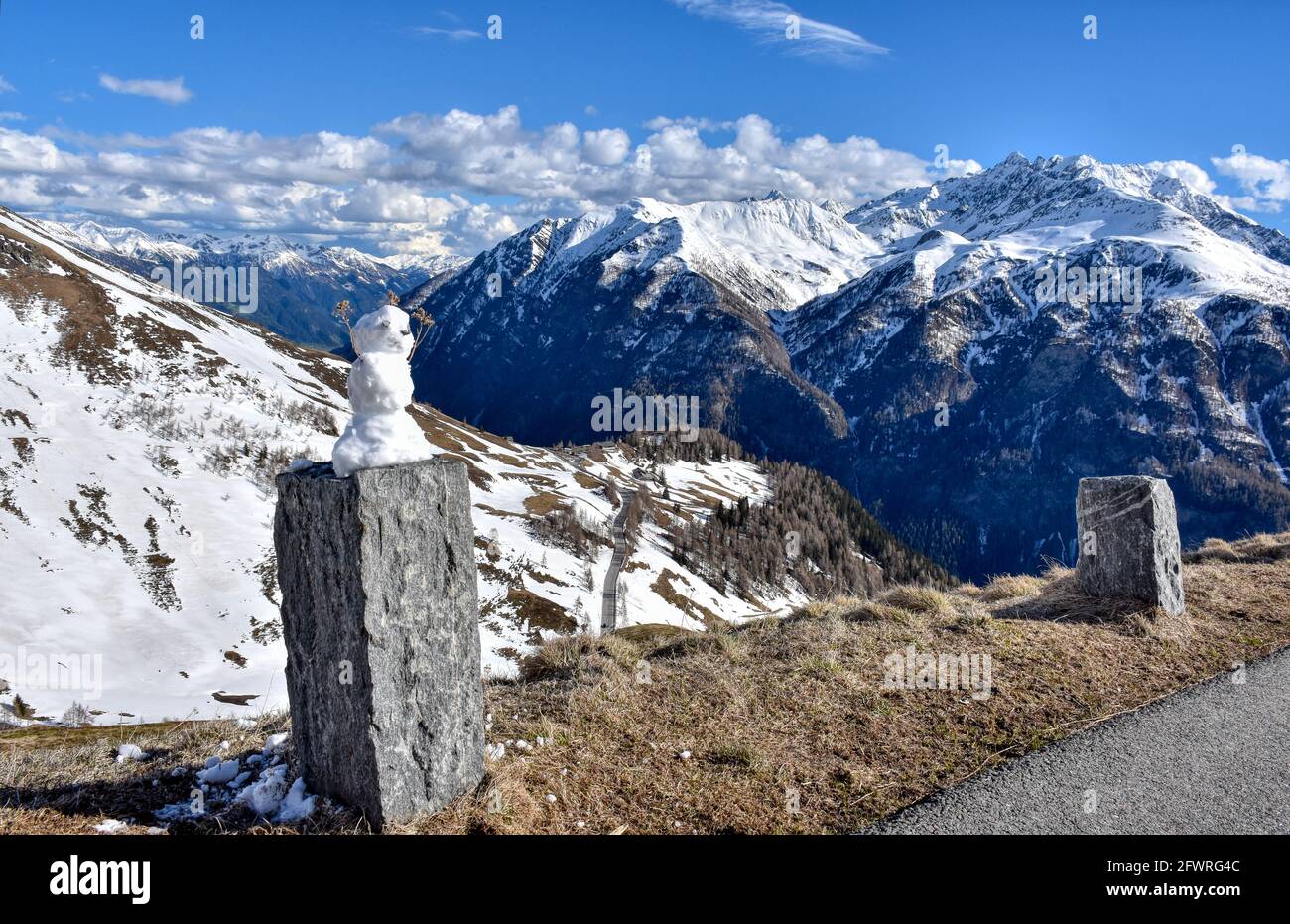 großglockner, großglockner-hochalpenstraße, straße, Randstein, Granit ...