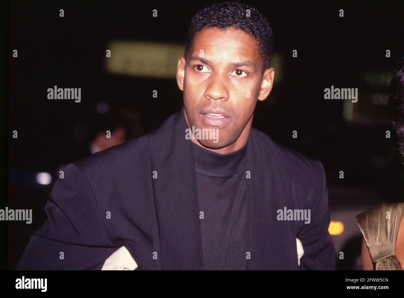 Denzel Washington um die 1980er Jahre Credit: Ralph Dominguez ...