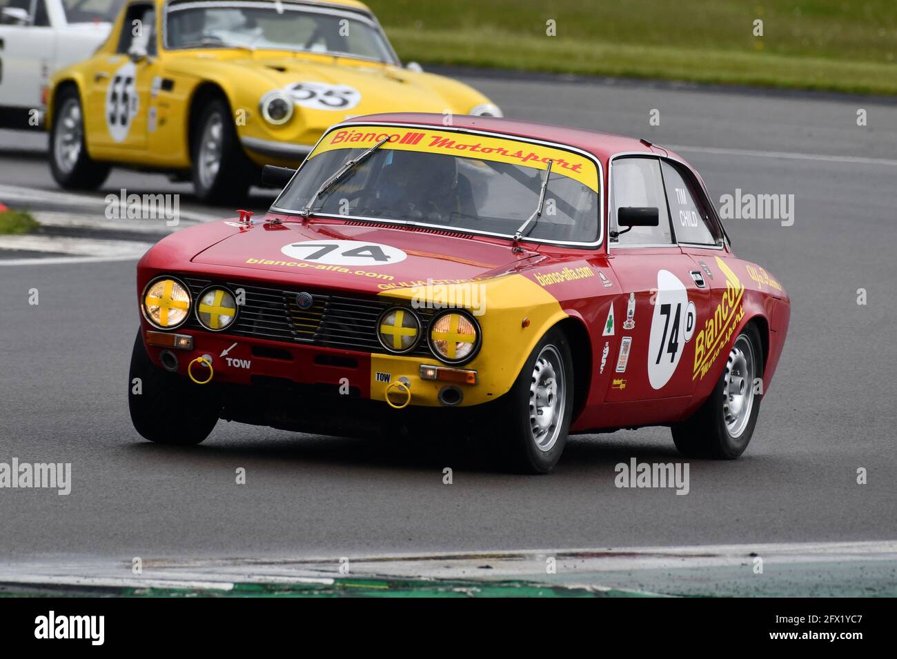 Tim Child, Alfa Romeo 2000 GTV, HSCC 70's Road Sports Championships ...