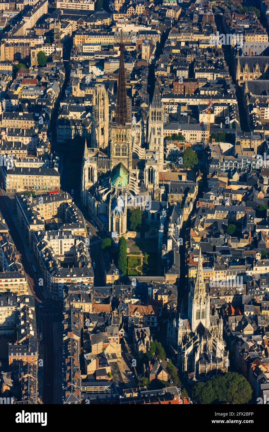 Aerial view of rouen -Fotos und -Bildmaterial in hoher Auflösung – Alamy