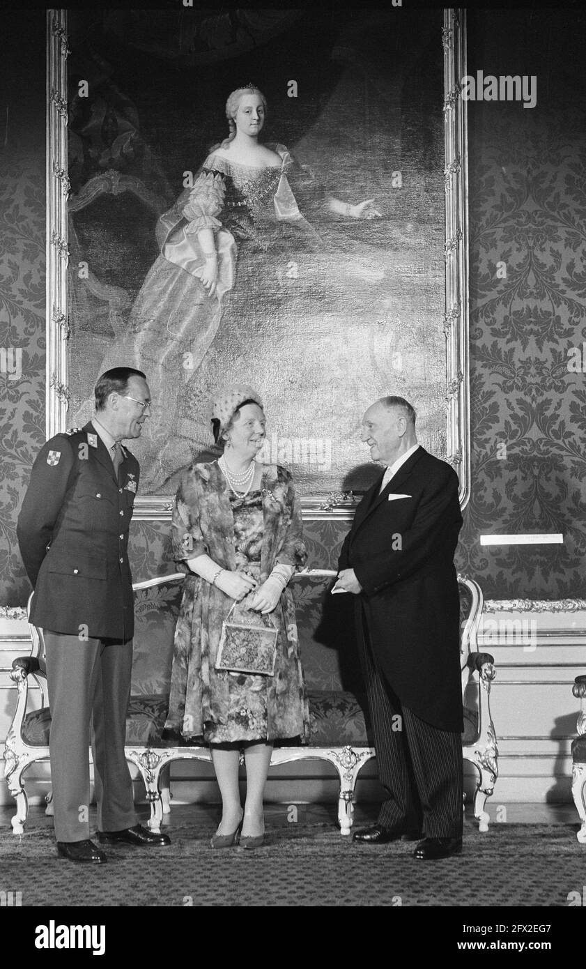 Mittagessen im Kanzlerhaus, königliche Familie und Dr. Scharff, 21. Mai ...