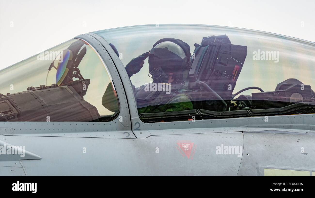 Eurofighter typhoon cockpit -Fotos und -Bildmaterial in hoher Auflösung ...