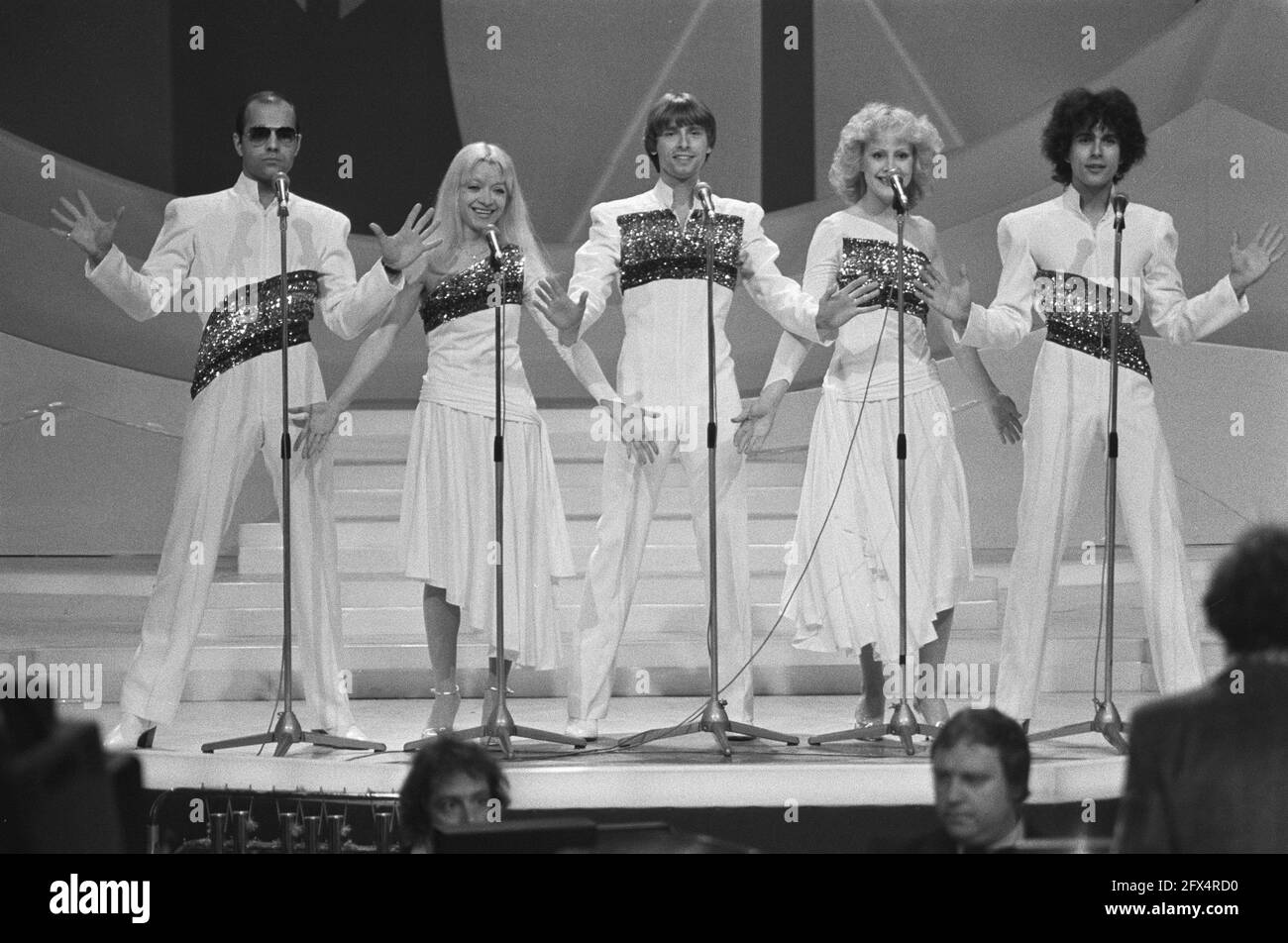 Eurovision song contest 1980 Stockfotos und -bilder Kaufen - Alamy