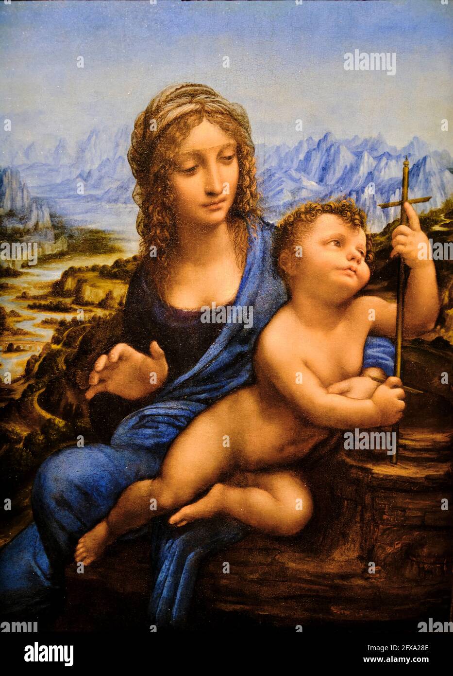 Frankreich, Paris, Louvre Museum, Leonardo da Vinci Ausstellung, Privatsammlung, Leonardo da ...