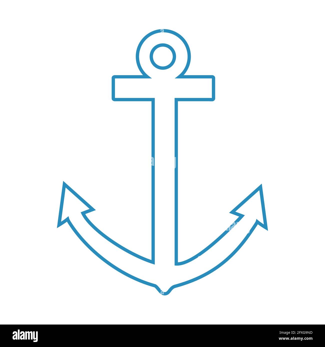 Anker logo Stock-Vektorgrafiken kaufen - Alamy