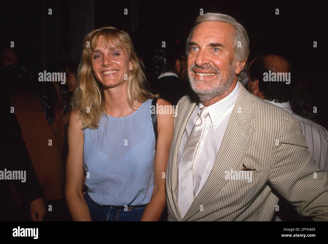 Martin Landau und Gretchen Becker um 1989 Quelle: Ralph Dominguez ...