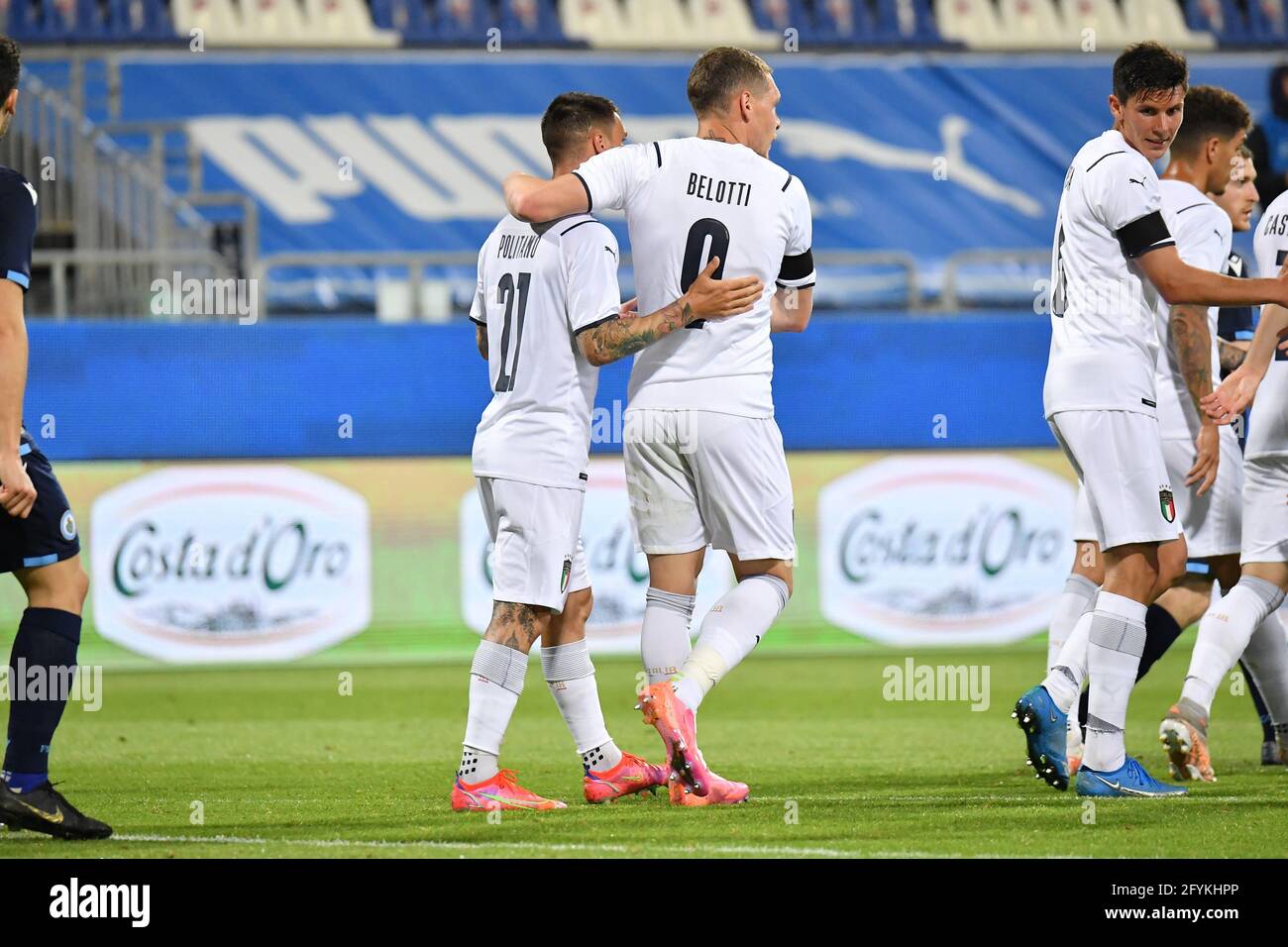 Sardegna Arena, Cagliari, Italien, 28. Mai 2021, Matteo Politano von ...