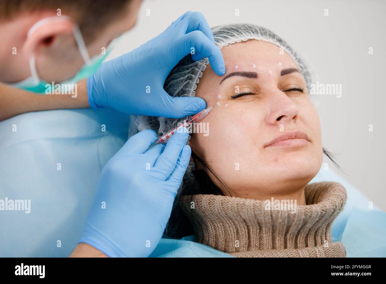 Botulinumtoxin ist ein neurotoxisches Protein, das vom Bakterium ...