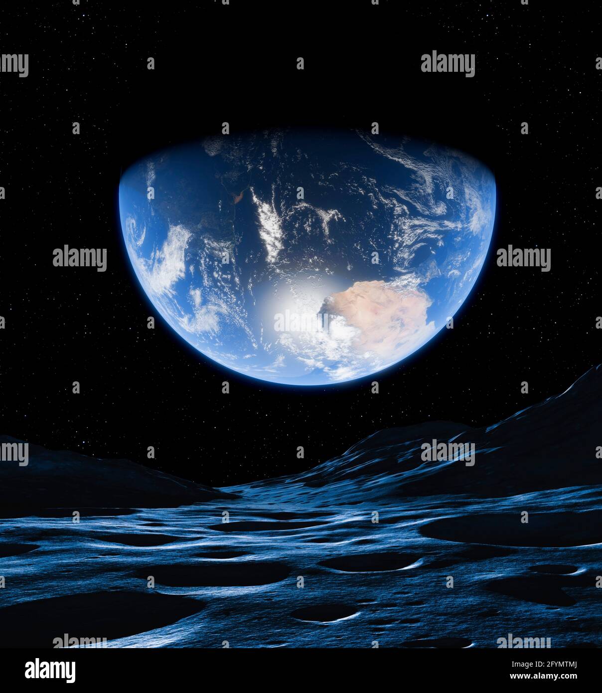 Erde vom mond -Fotos und -Bildmaterial in hoher Auflösung – Alamy