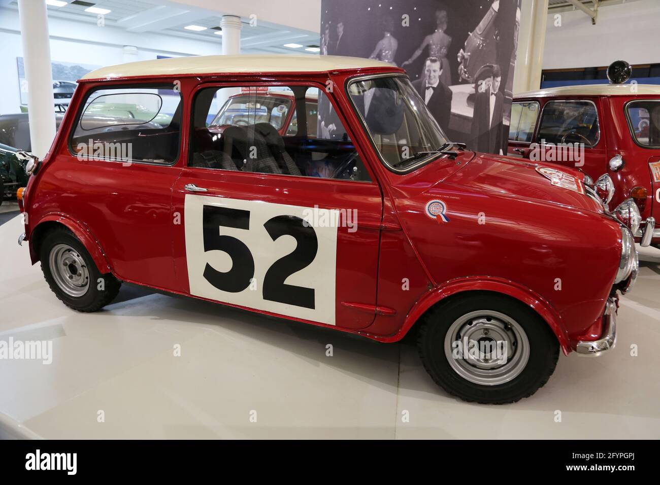 1965 morris mini cooper rallye auto -Fotos und -Bildmaterial in hoher ...