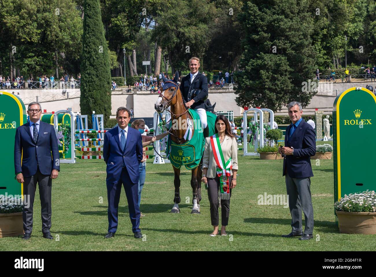 Der Gewinner des Rolex Grand Prix Rom beim 88. CSIO 5 * Master D'Inzeo ...