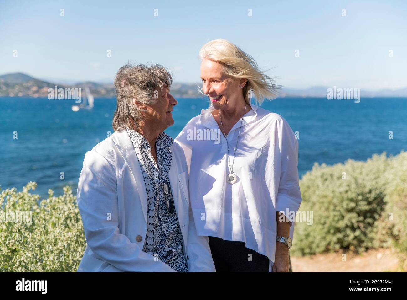 Saint Tropez, Frankreich. Mai 2021. Herbert Herrmann, Schauspieler, und ...
