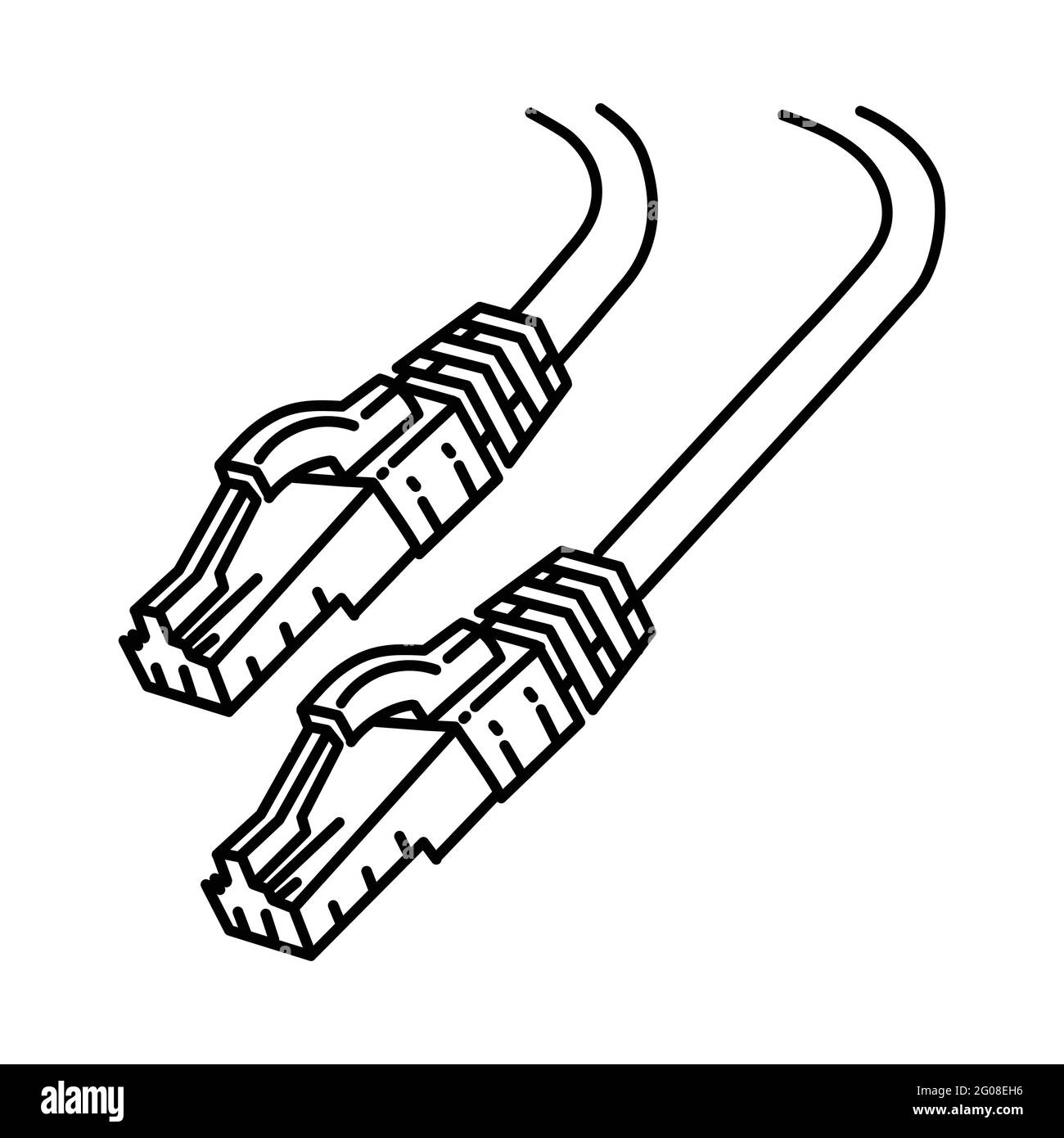 Rj45 kabel Stock-Vektorgrafiken kaufen - Alamy