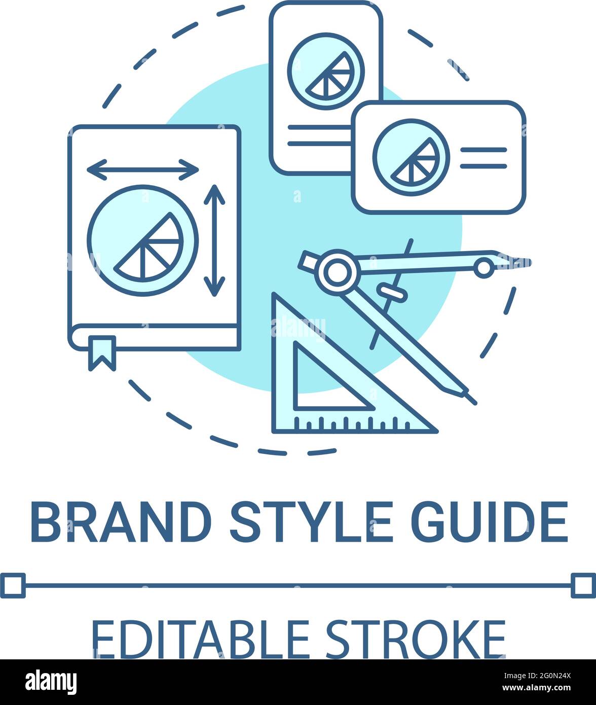 Marken styleguide Stock-Vektorgrafiken kaufen - Alamy