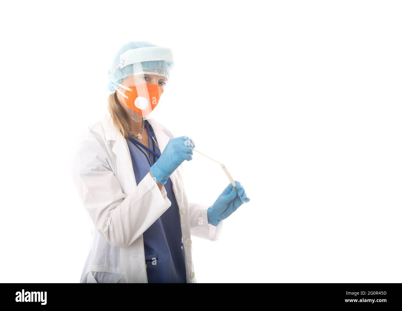 Hals Abstrich Stockfotos und -bilder Kaufen - Alamy