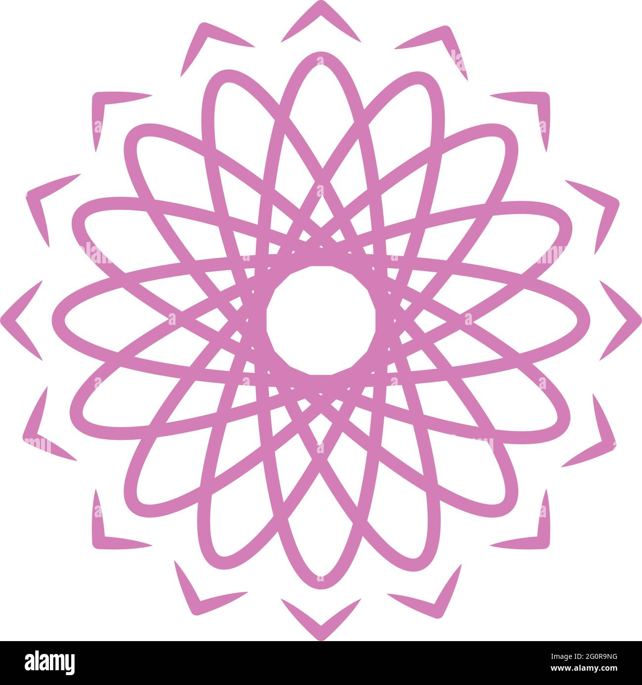 Kronenchakra Symbol Stockfotos und -bilder Kaufen - Alamy