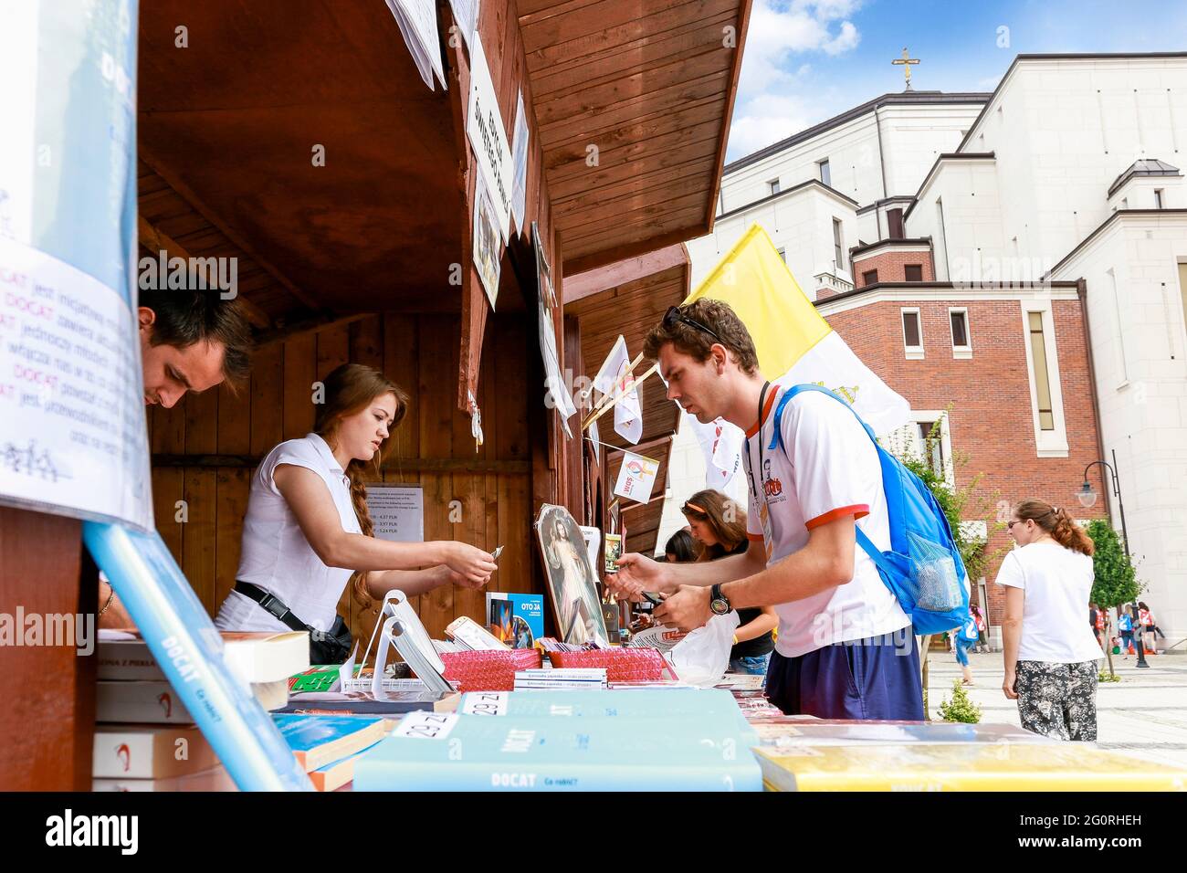 Die Pilger des Johannes Paul II. Zentrums nannten die "ohne Furcht ...