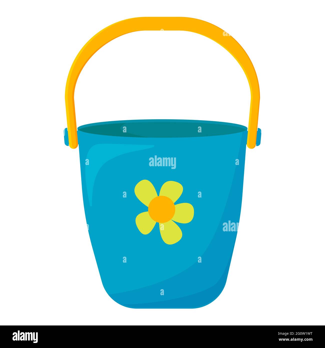 Kind mit eimer strand Stock-Vektorgrafiken kaufen - Alamy