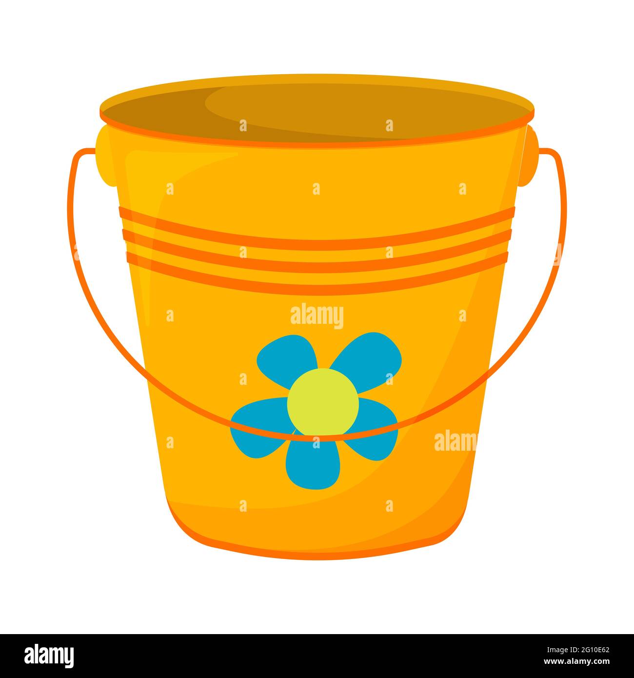 Kind mit eimer strand Stock-Vektorgrafiken kaufen - Alamy