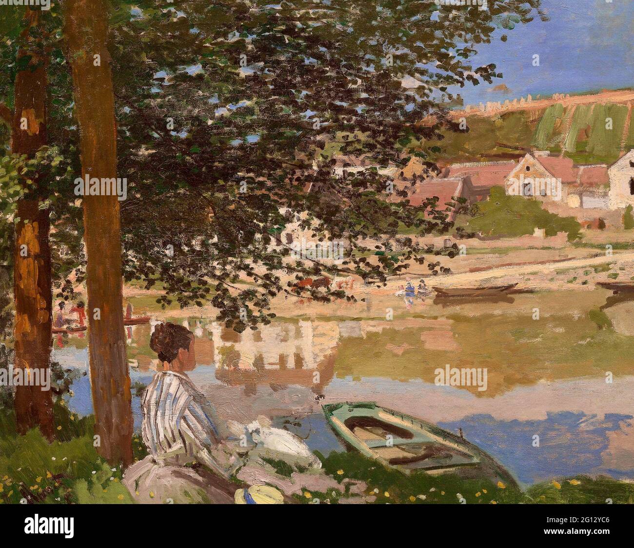 Claude Monet Am Ufer Der Seine Stockfotos und -bilder Kaufen - Alamy