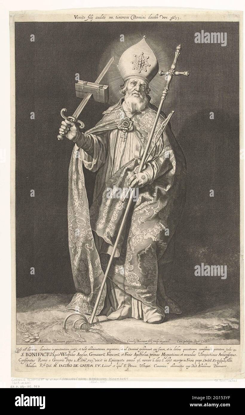 Der Heilige Bonifatius; Prälaten und Bischöfe von Utrecht. Der Heilige ...