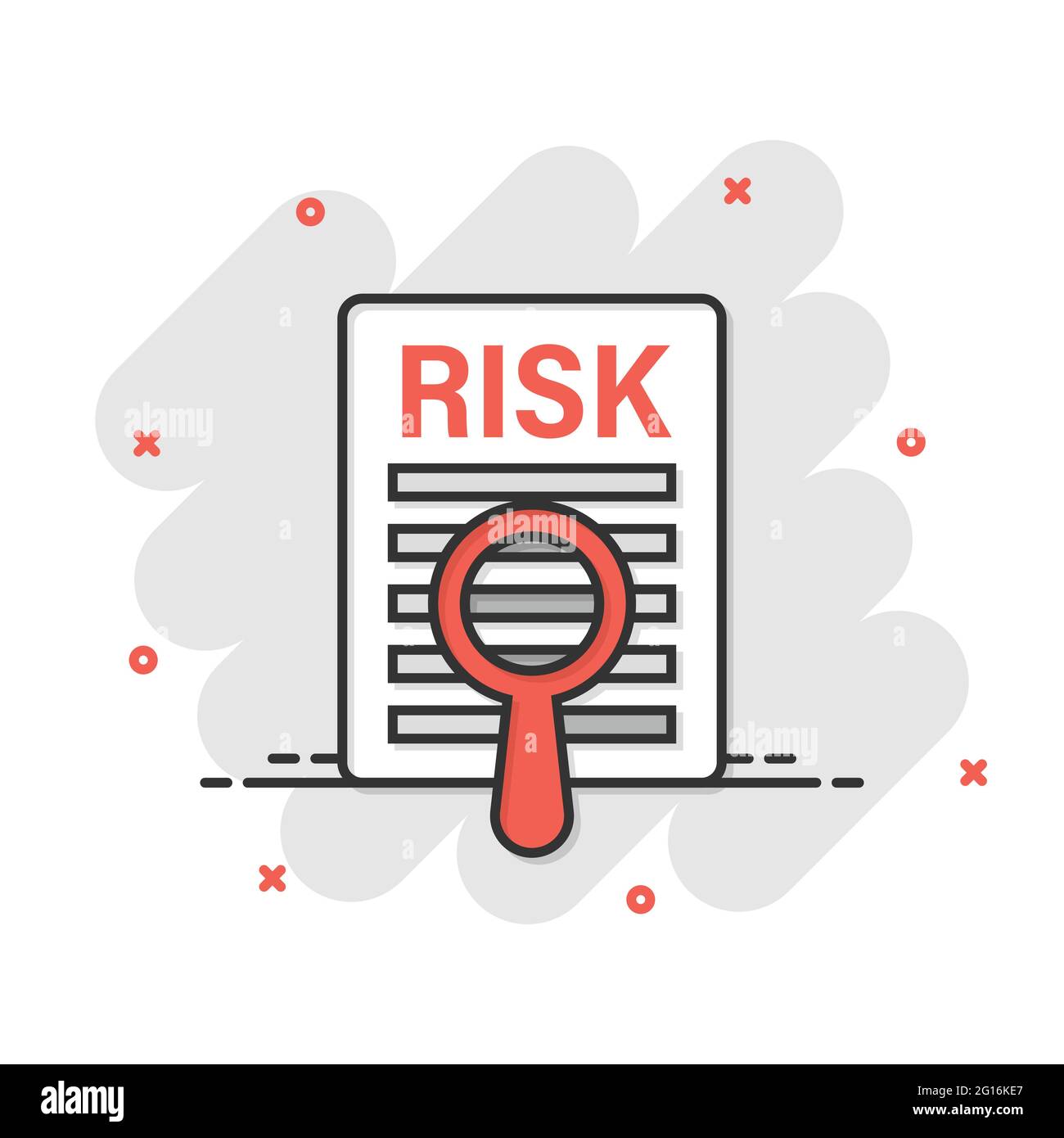 Risk assessment cartoon -Fotos und -Bildmaterial in hoher Auflösung – Alamy