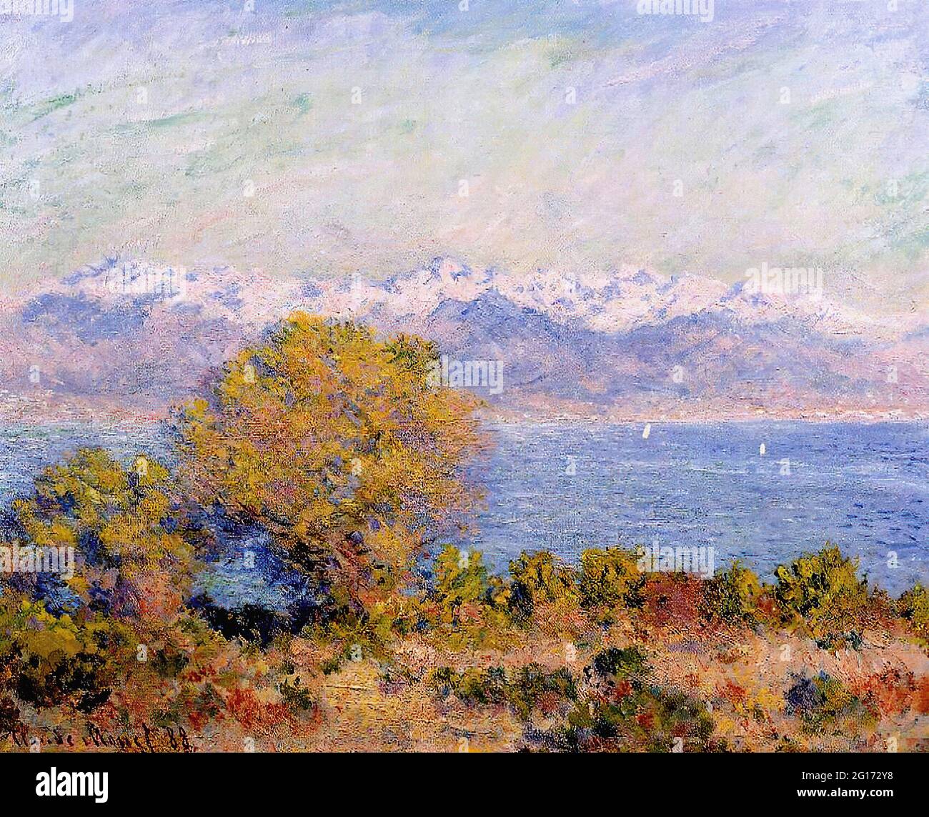 Claude monet antibes Stockfotos und -bilder Kaufen - Alamy