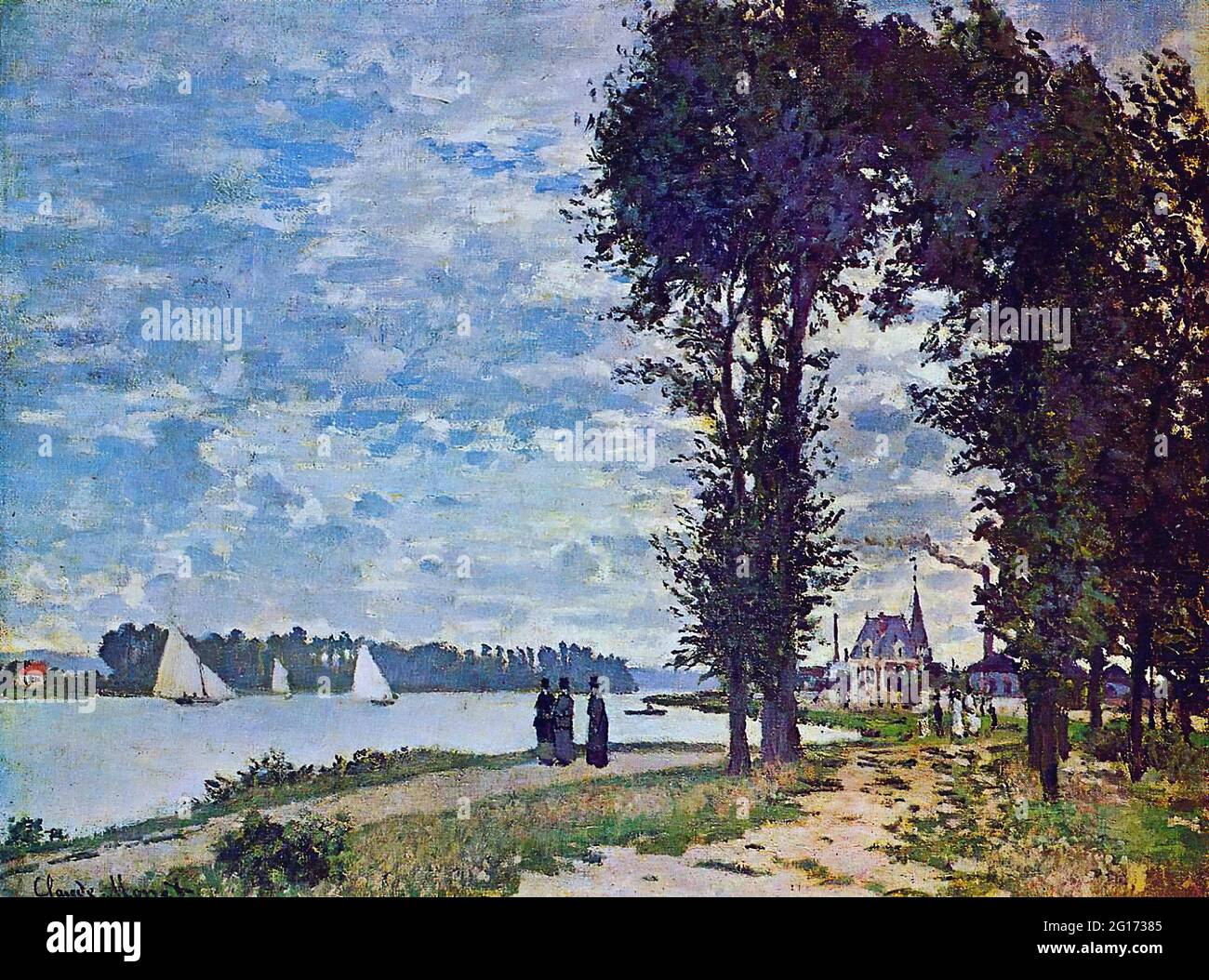 Claude monet ufer der seine -Fotos und -Bildmaterial in hoher Auflösung – Alamy