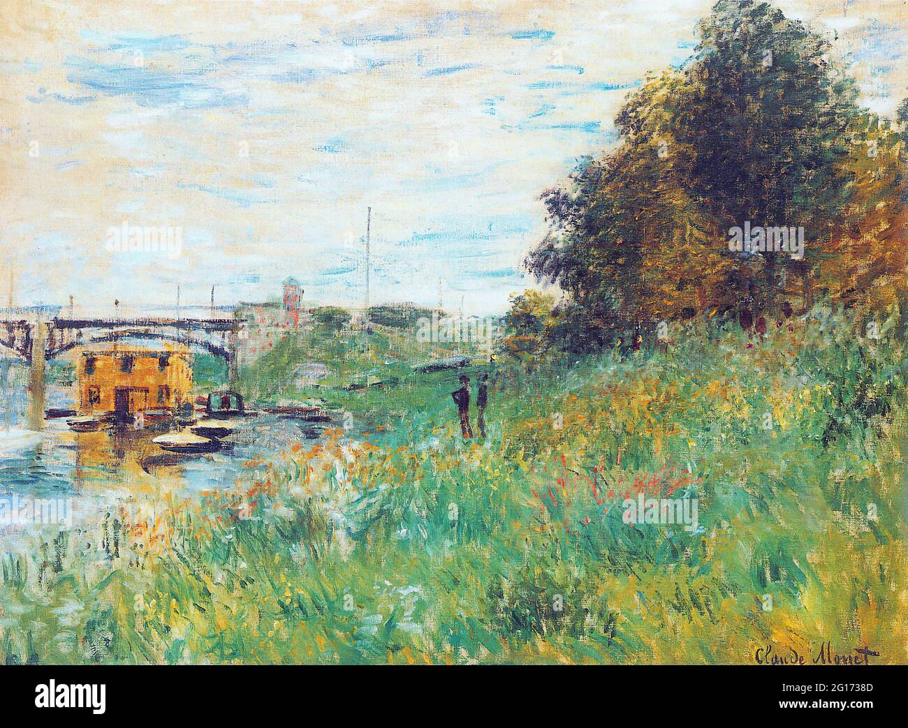 Claude monet ufer der seine -Fotos und -Bildmaterial in hoher Auflösung – Alamy