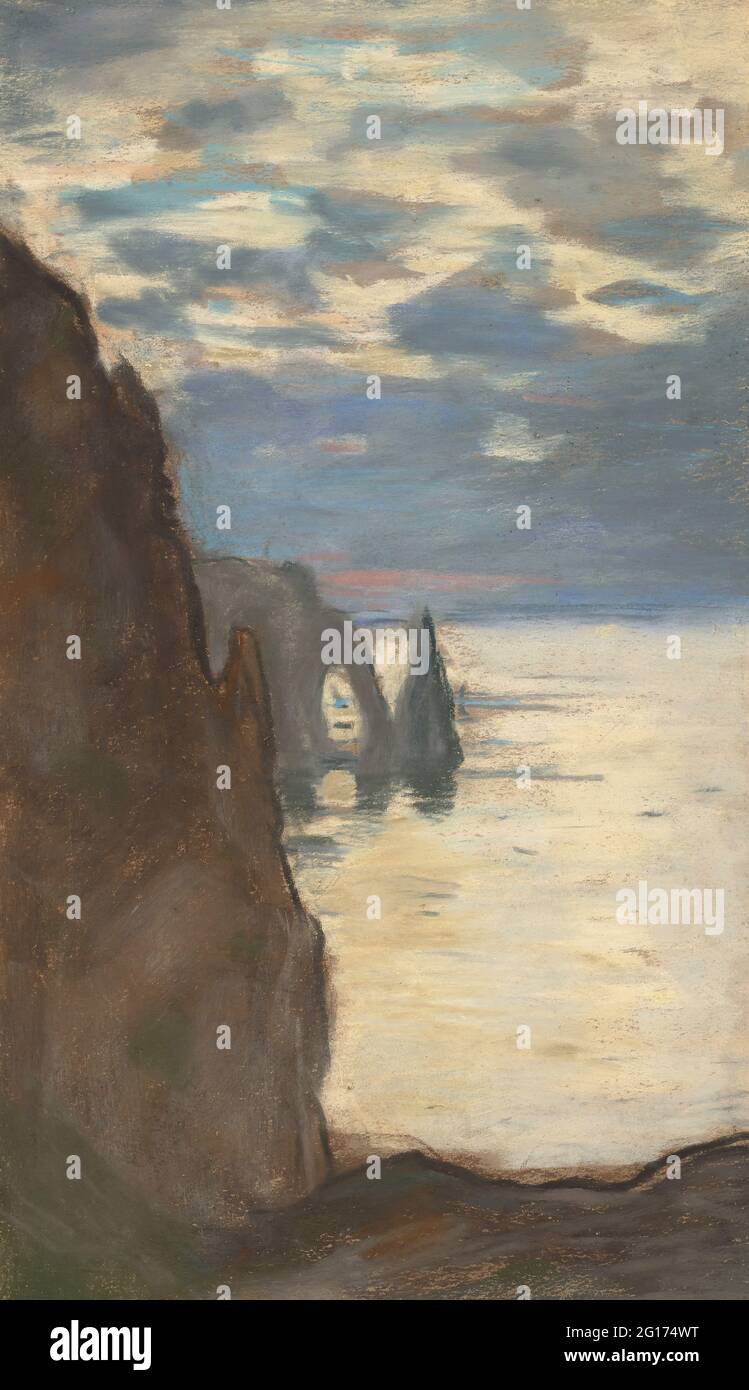 Claude Monet Etretat Stockfotos und -bilder Kaufen - Alamy