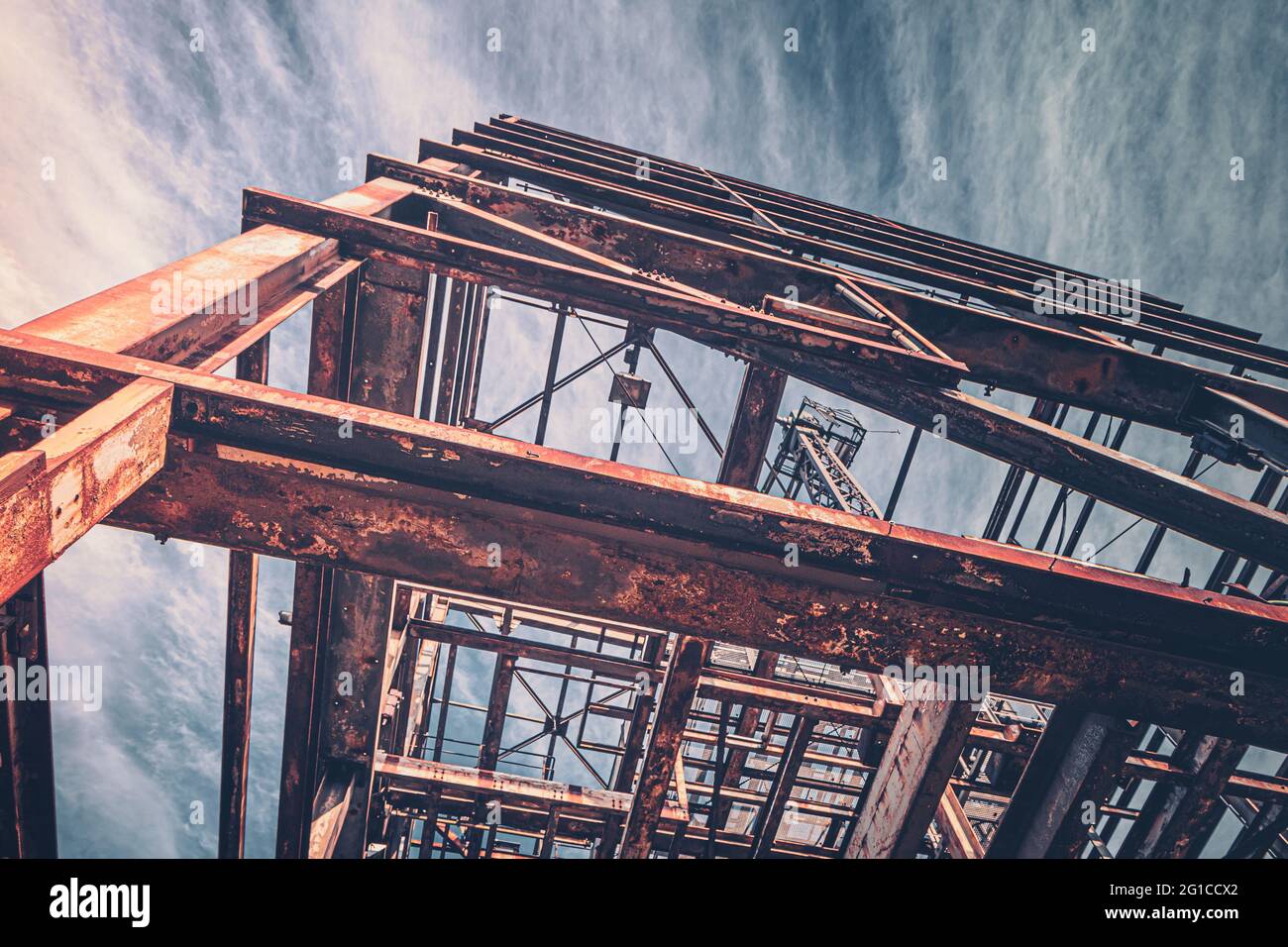 Treppe zum Himmel. Im Herzen der Industriekultur am Stahlgüst im ...