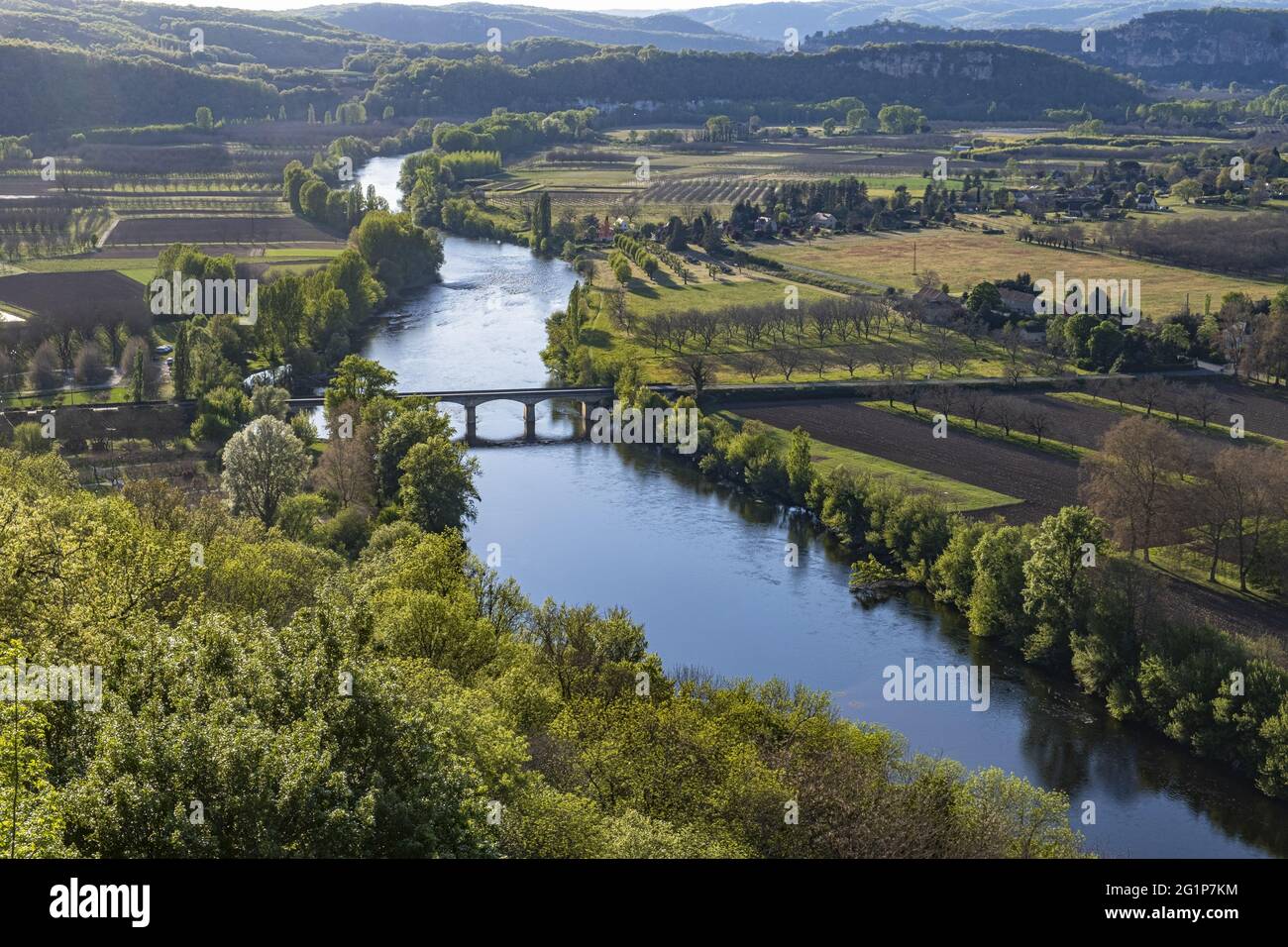 Frankreich, Dordogne, Perigord Noir, Dordogne Valley, Domme ...