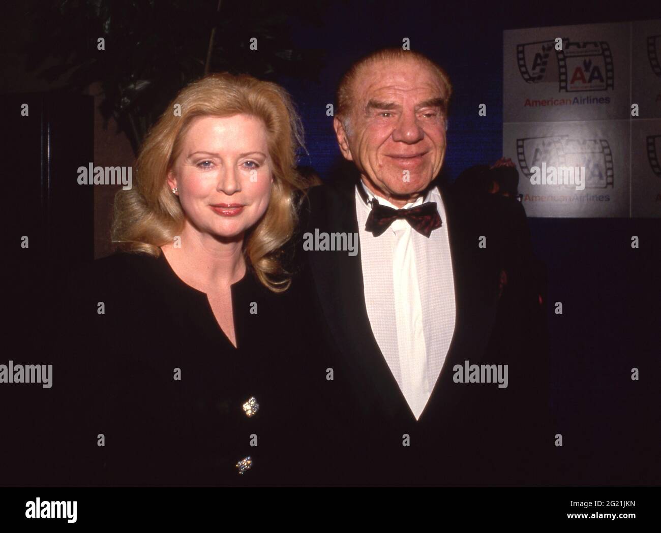 Lionel Stander und Ehefrau 1991 Quelle: Ralph Dominguez/MediaPunch ...