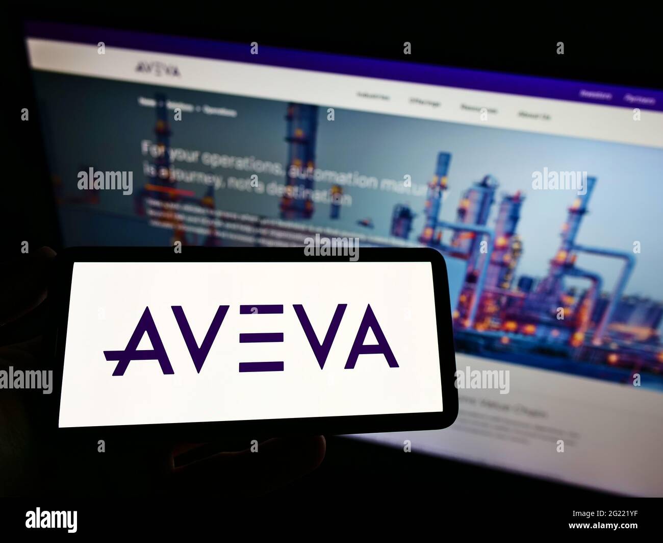 Aveva logo -Fotos und -Bildmaterial in hoher Auflösung – Alamy