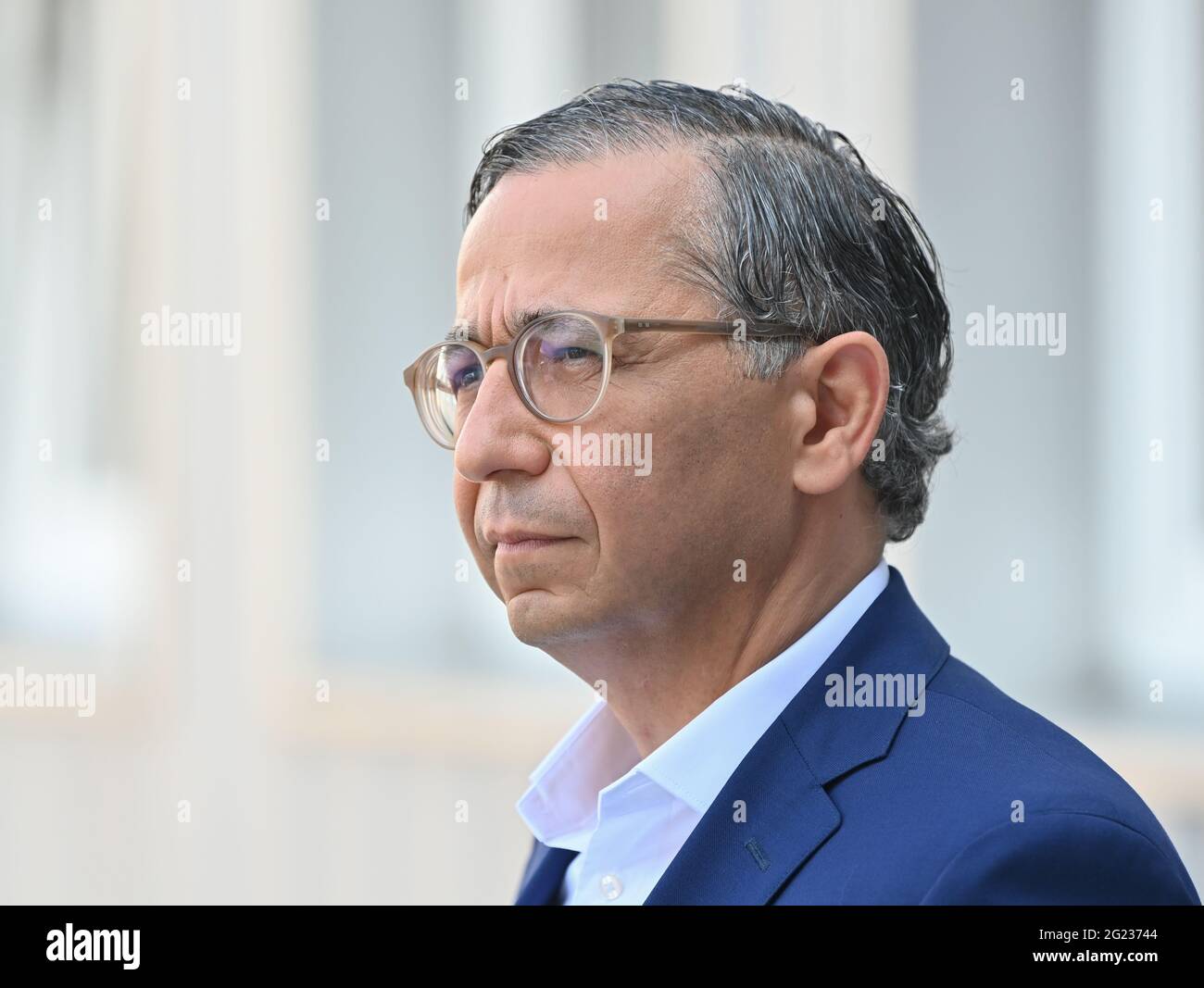 Ludwigsfelde, Deutschland. Juni 2021. André Sinanian, Geschäftsführer ...