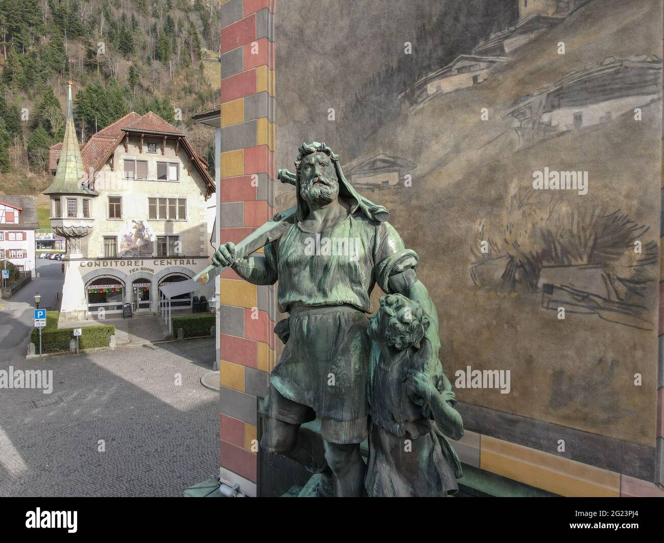 Switzerland uri altdorf wilhelm tell -Fotos und -Bildmaterial in hoher ...